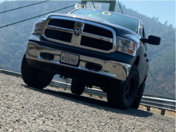 2018 Ram 1500 with 17x10 -25 Raceline Shift and 35/12.5R17 Toyo Tires ...