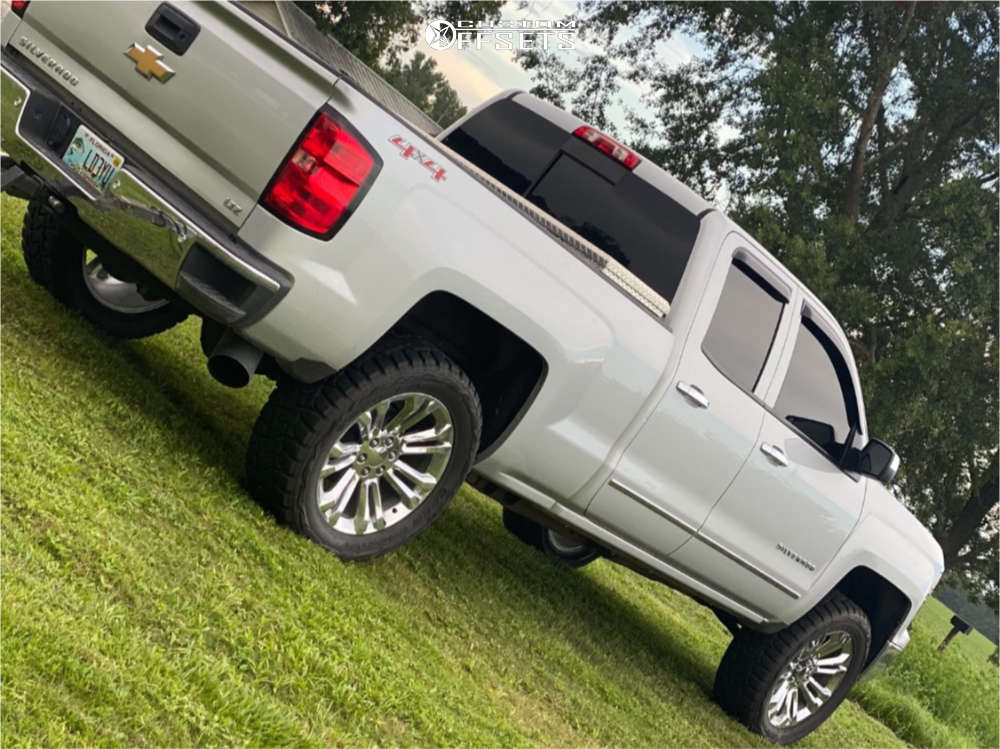 2014 Chevrolet Silverado 1500 with 22x9 31 OE Performance 132 and 35/12 ...