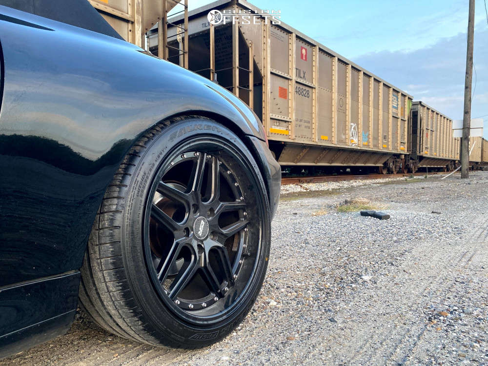 1997 BMW Z3 with 18x8.5 32 ESR Cs15 and 245/35R18 Falken Azenis Fk510 ...