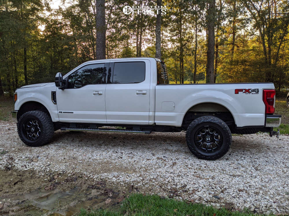 2018 Ford F-250 Super Duty with 20x10 -19 Hostile Rage and 35/12.5R20 ...