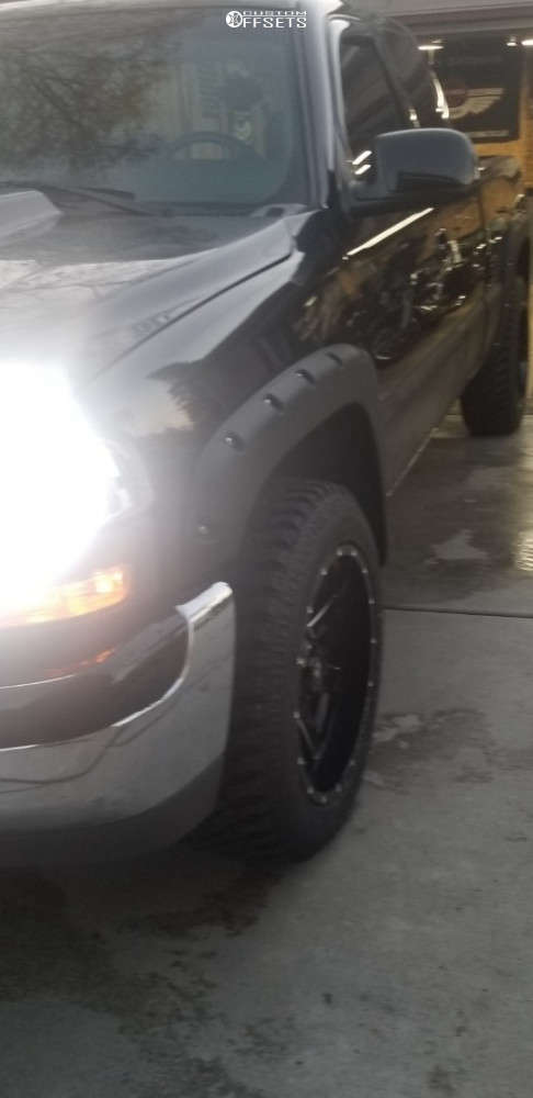 2000 GMC Sierra 1500 with 20x10 -19 Ballistic Rage and 275/55R20 Atturo ...