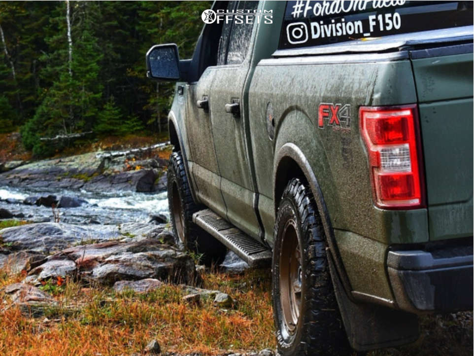 2018 Ford F-150 with 17x9 1 Fuel Shok and 33/12.5R17 BFGoodrich All ...