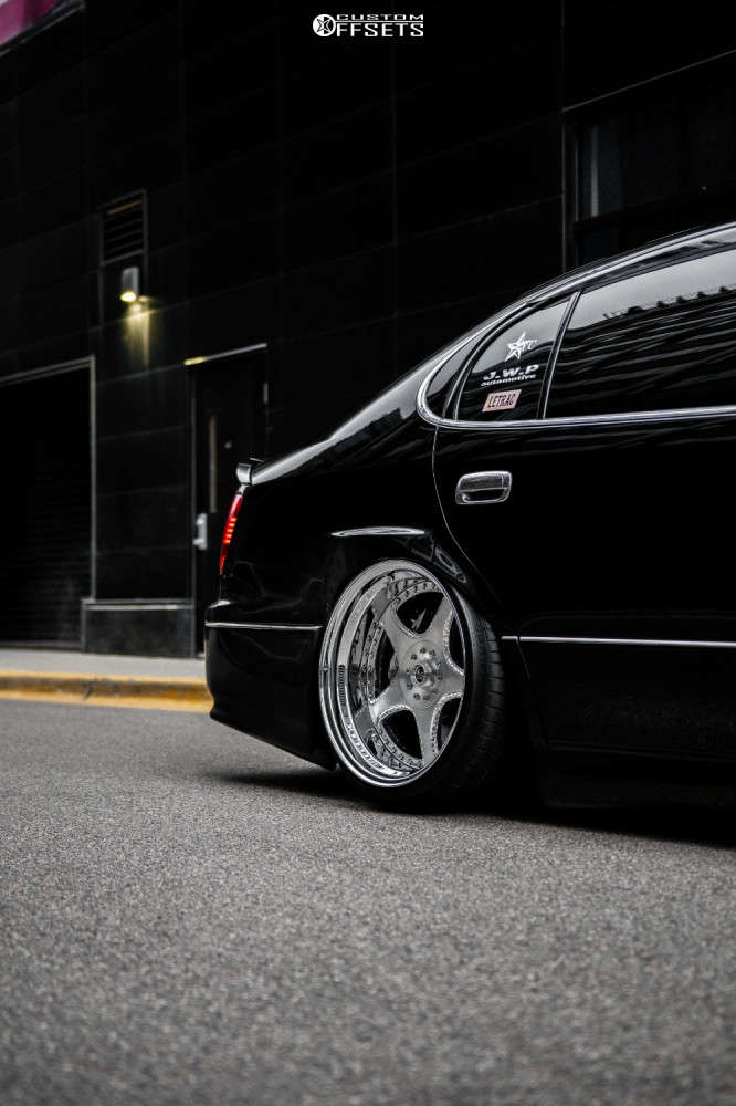 1999 Lexus GS400 with 19x11 -3 Luxury Abstract Scara and 245/35R19 ...