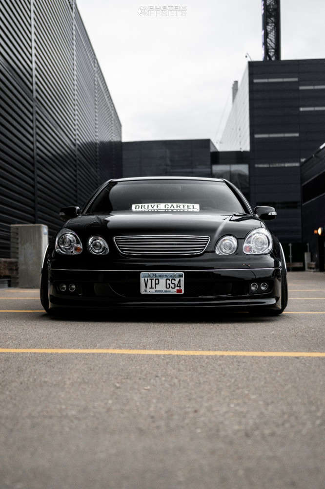 1999 Lexus GS400 with 19x11 -3 Luxury Abstract Scara and 245/35R19 ...