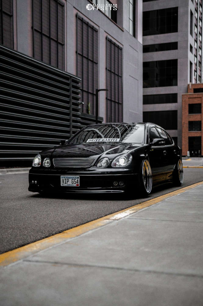 1999 Lexus GS400 with 19x11 -3 Luxury Abstract Scara and 245/35R19 ...