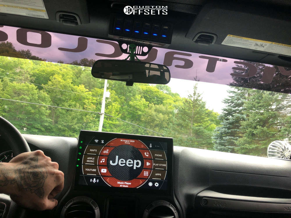 2020 Jeep Wrangler with 18x12 -44 Pro Comp 7031 and 37/12.5R18 Nitto ...
