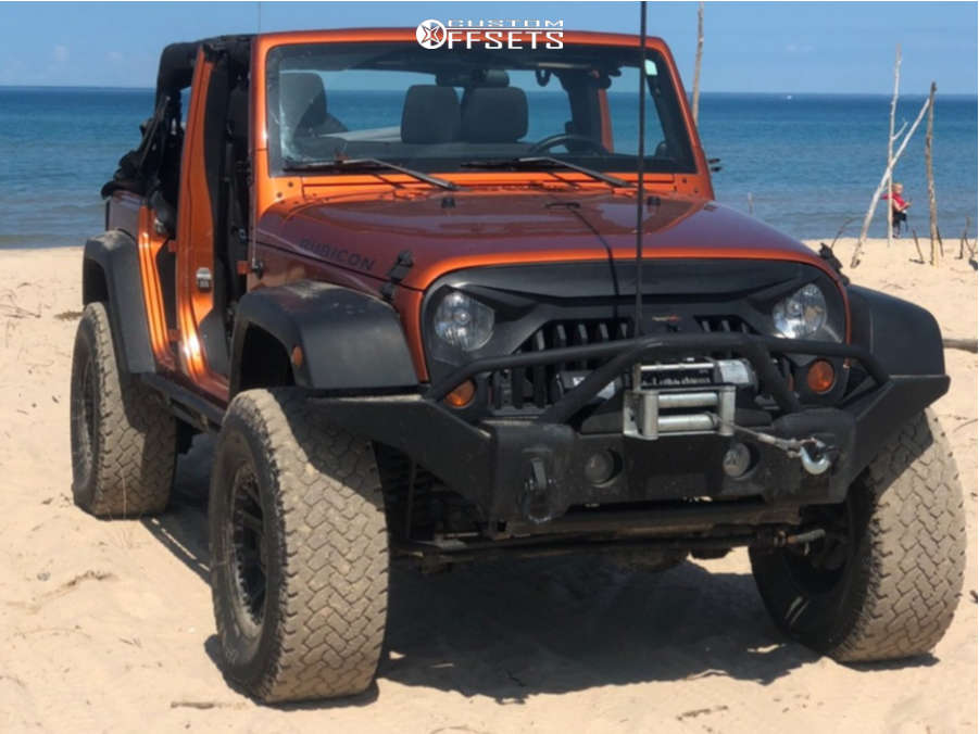 2011 Jeep Wrangler with 17x12 -0 Pro Comp Series 05 and 35/12.5R17 ...