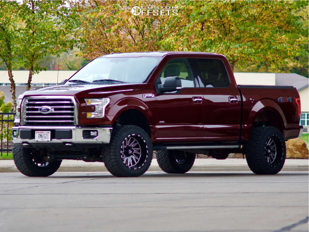 2015 Ford F-150 with 20x12 -44 TIS 547BM and 33/12.5R20 Venom Power ...