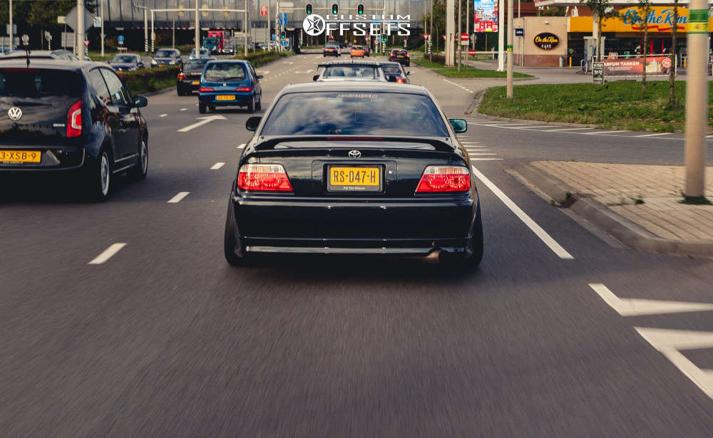 1996 Toyota Chaser with 18x9.5 15 7Twenty Style 55 and 225/40R18 ...