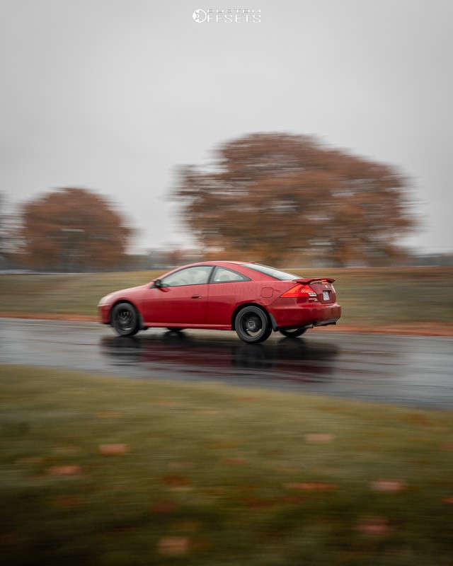 2006 Honda Accord with 17x7 40 Liquid Metal Shadow and 215/45R17 ...