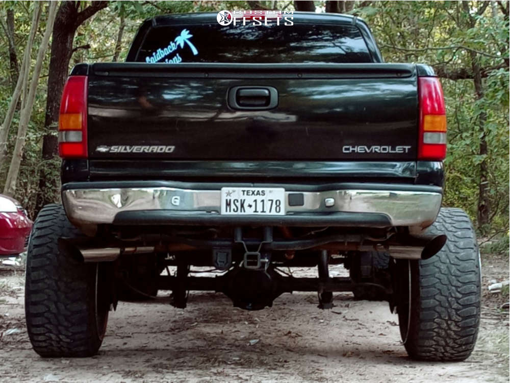 1999 Chevrolet Silverado 1500 with 24x14 -76 Xtreme Mudder Xm-330 and ...