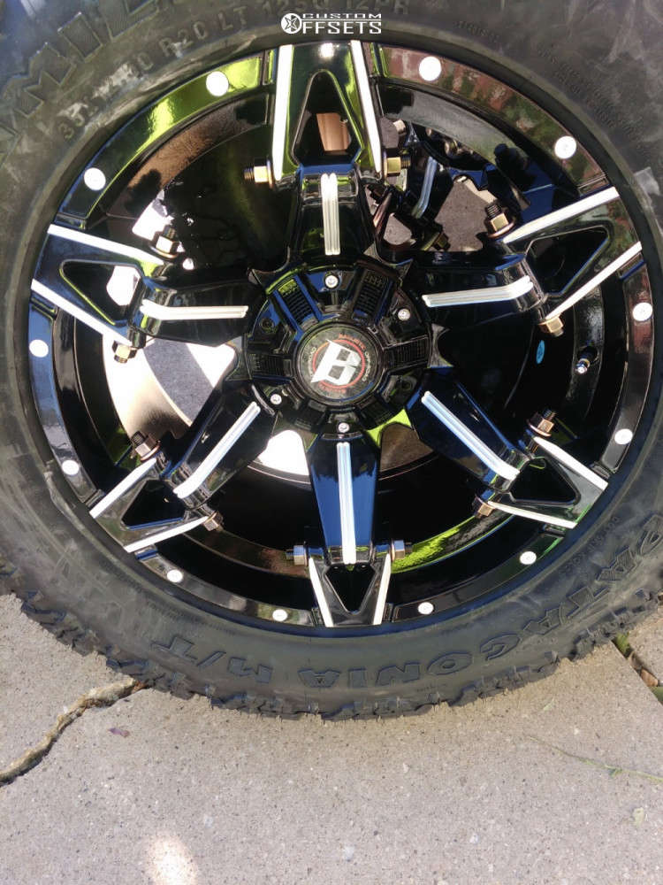 1998 Chevrolet K1500 with 20x10 -24 Ballistic Spartan and 35/12.5R20 ...