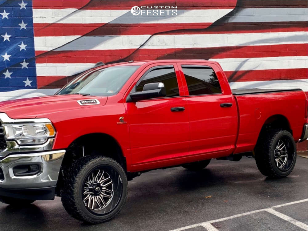 2020 Ram 2500 with 22x12 -44 Fuel Ignite and 33/12.5R22 Venom Power ...