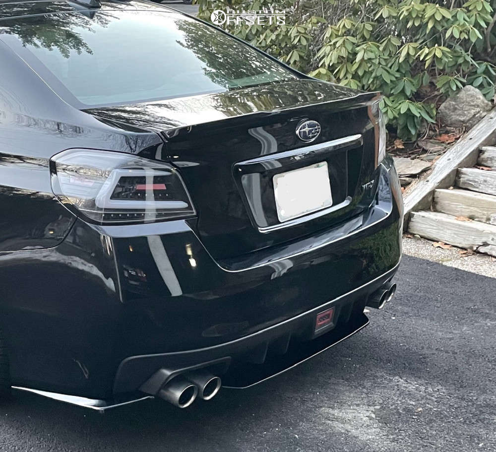 2019 Subaru WRX with 18x9.5 45 Volk Ce28sl and 245/40R18 Dunlop Sp ...