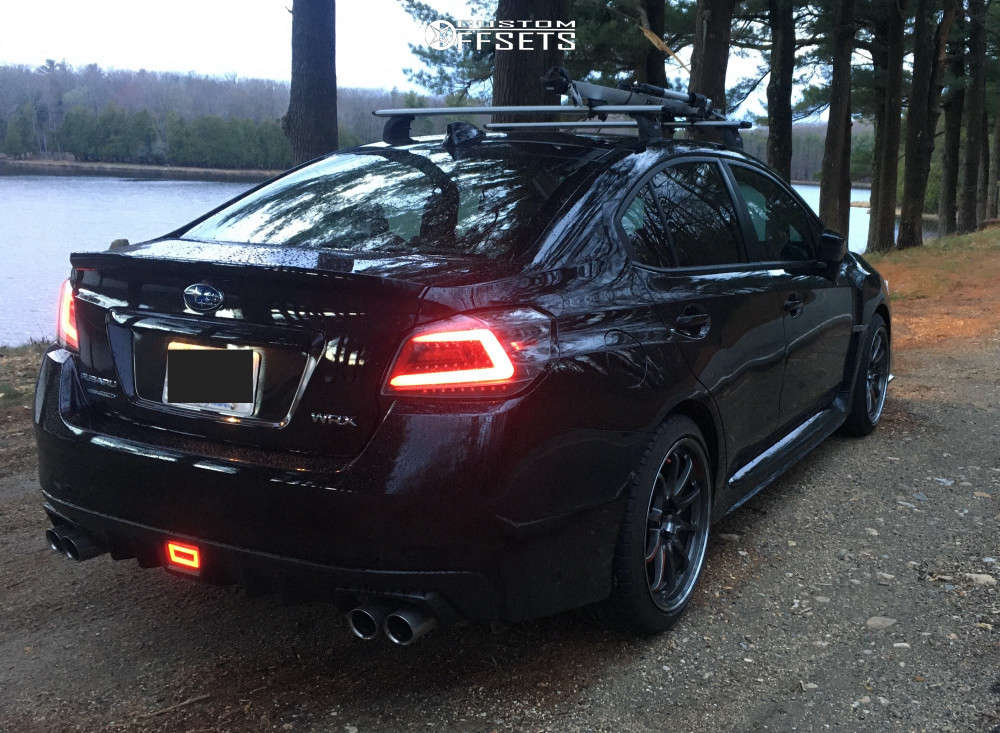 2019 Subaru WRX with 18x9.5 45 Volk Ce28sl and 245/40R18 Dunlop Sp ...