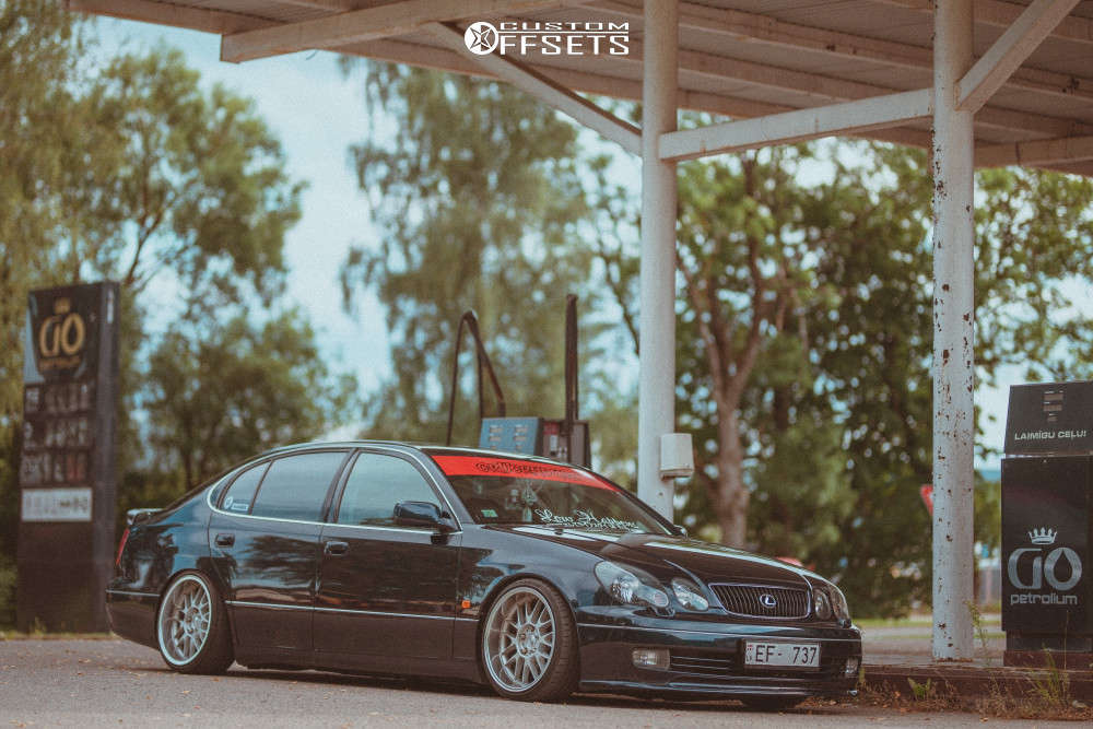 2001 Lexus GS300 with 18x8.5 6 OZ Racing Nova and 215/35R18 Atrezzo ...