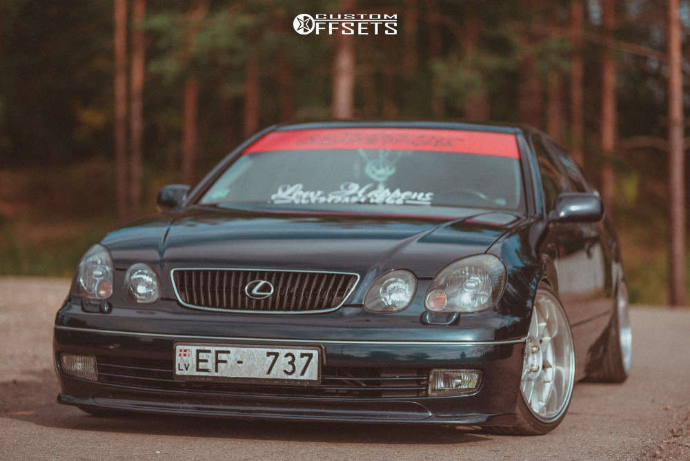 2001 Lexus GS300 with 18x8.5 6 OZ Racing Nova and 215/35R18 Atrezzo ...