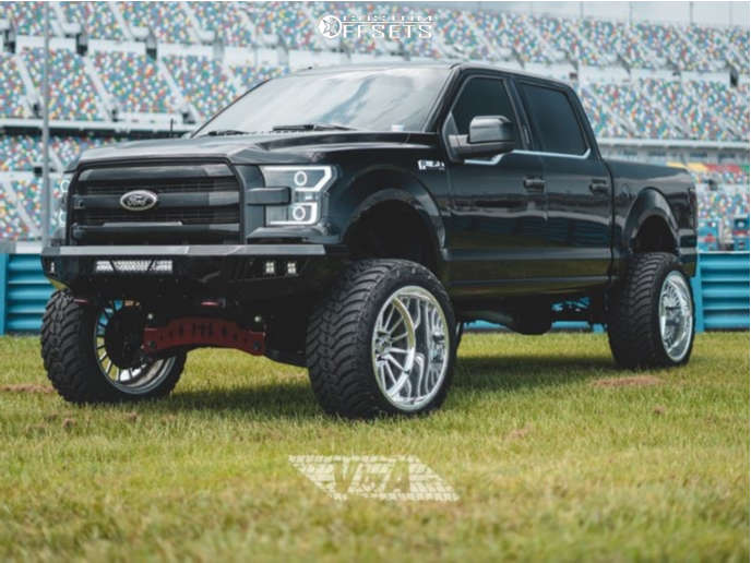 2016 Ford F-150 with 26x14 -76 Fuel Forged Ff75 and 37/13.5R26 AMP Mud ...