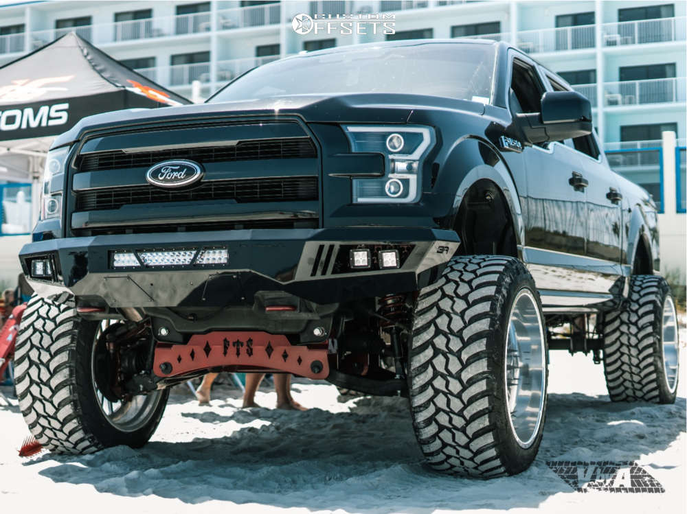 2016 Ford F-150 with 26x14 -76 Fuel Forged Ff75 and 37/13.5R26 AMP Mud ...