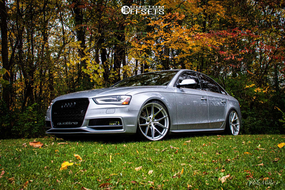 2015 Audi S4 with 19x9.5 35 Aodhan Aff7 and 235/35R19 Federal SS595 and ...