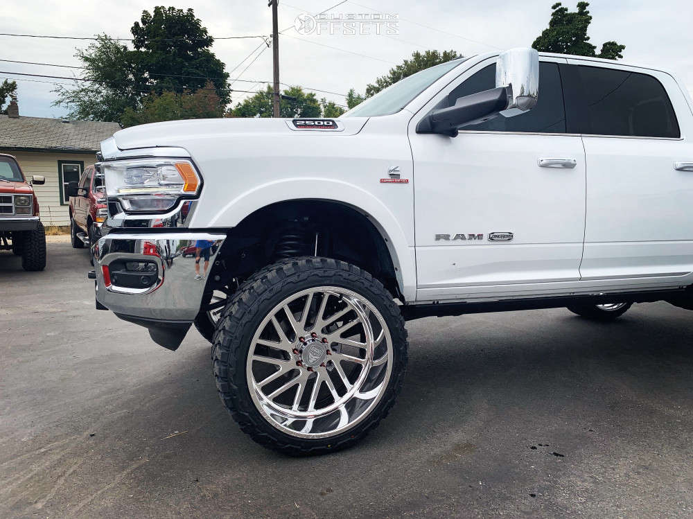 2020 Ram 2500 with 26x14 -76 Stealth Forged Strike and 37/14.5R26 Fury ...