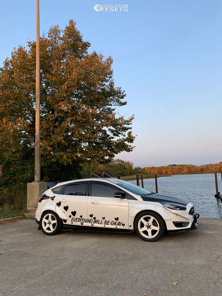 2016 Ford Focus Wheel Offset Nearly Flush Lowering Springs | 1327114 ...