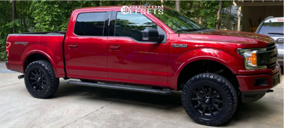 2019 Ford F-150 with 20x9 0 Alloy Ion 143 and 285/60R20 Nitto Ridge ...