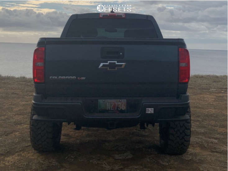 2019 Chevrolet Colorado with 18x9 20 Fuel Rebel and 35/12.5R18 Falken ...