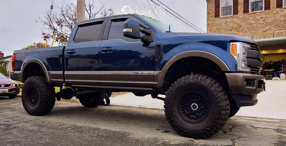2018 Ford F-250 Super Duty with 17x9.5 -18 Black Rhino Armory and 40/13 ...