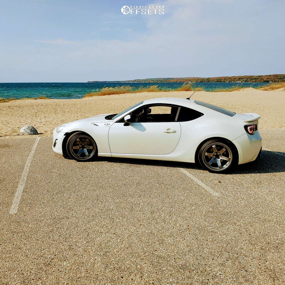 2013 Scion FR-S with 18x9.5 38 AVID1 AV6 and 245/35R18 Nexen Nfera Su1 and Coilovers | Custom ...