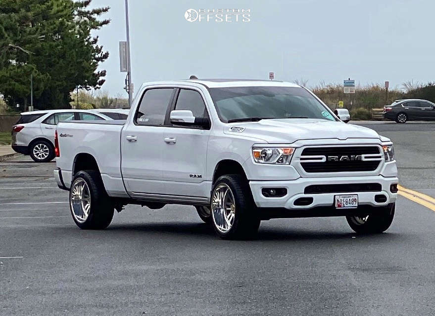 2020 Ram 1500 with 22x12 -51 Stealth Forged Savage and 305/40R22 Toyo ...