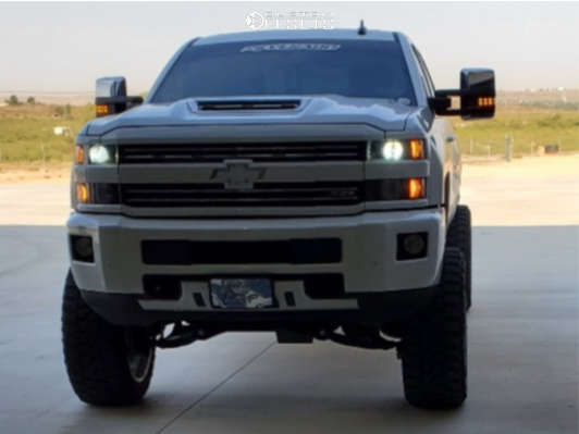 2017 Chevrolet Silverado 2500 HD with 24x12 -40 American Force Addict ...