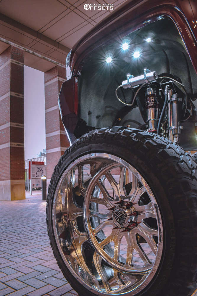 2016 GMC Sierra 2500 HD with 28x16 -101 Specialty Forged Sf023 and 42/ ...