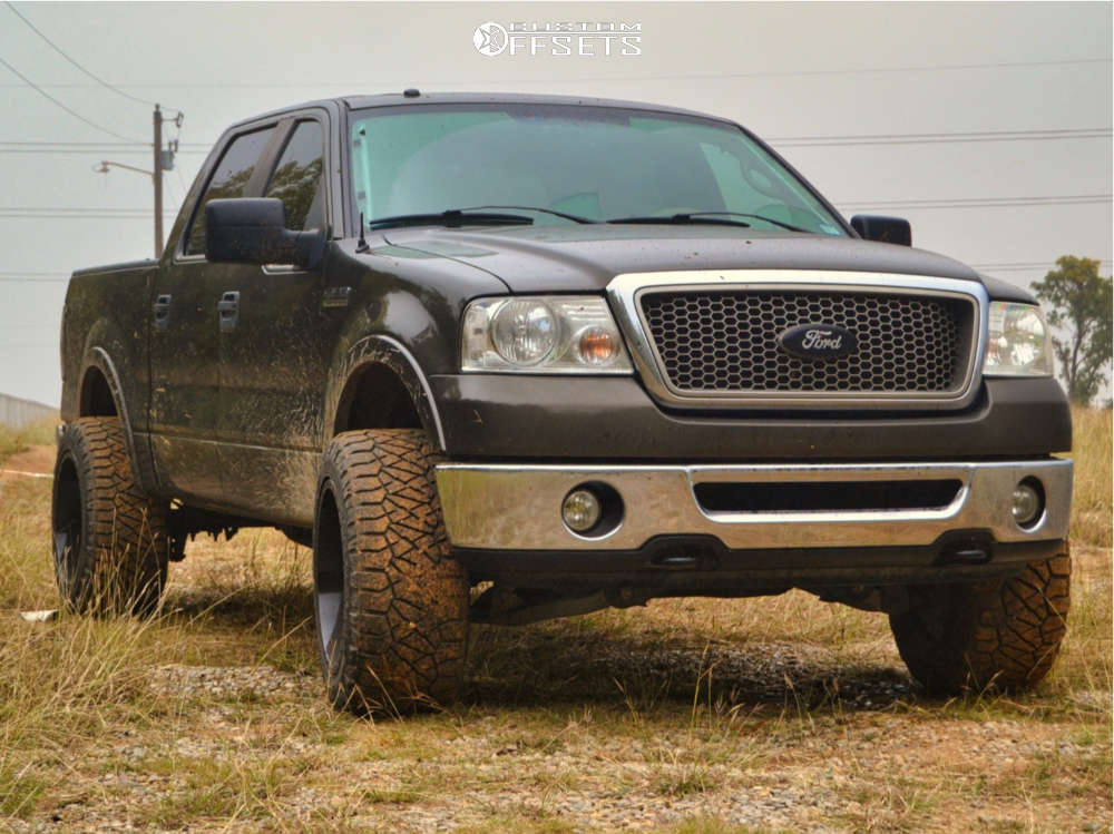 2008 Ford F-150 with 20x12 -45 Fuel Sledge and 33/12.5R20 Nitto Ridge ...