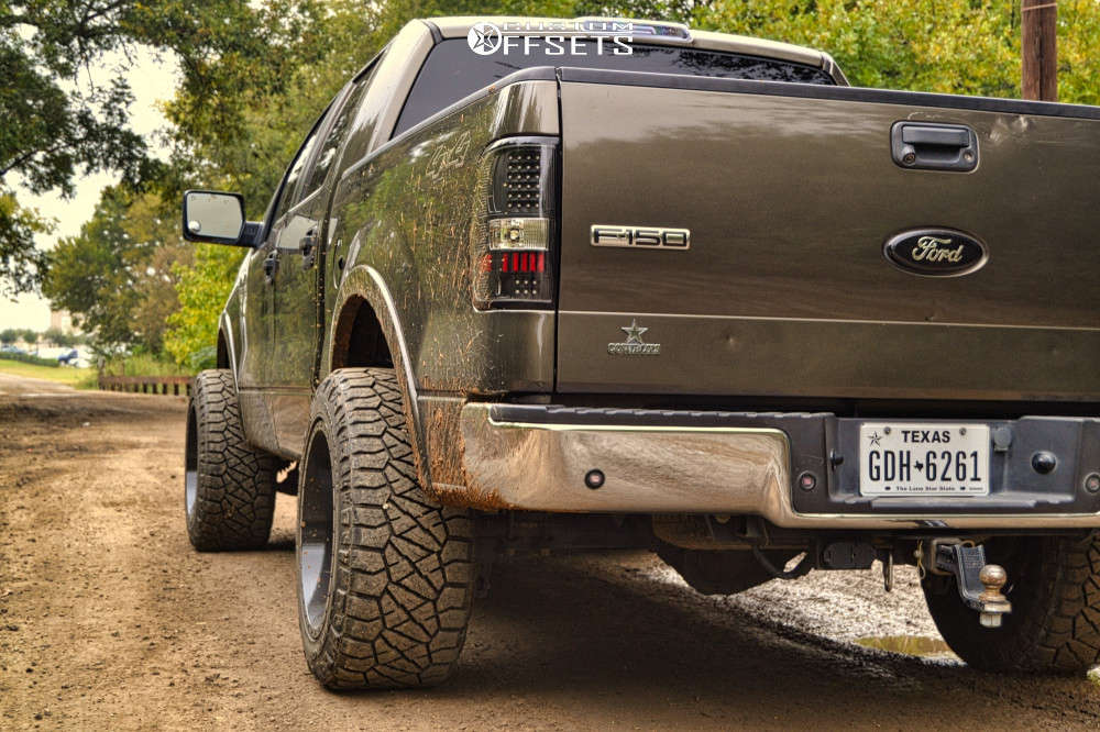 2008 Ford F-150 with 20x12 -45 Fuel Sledge and 33/12.5R20 Nitto Ridge ...