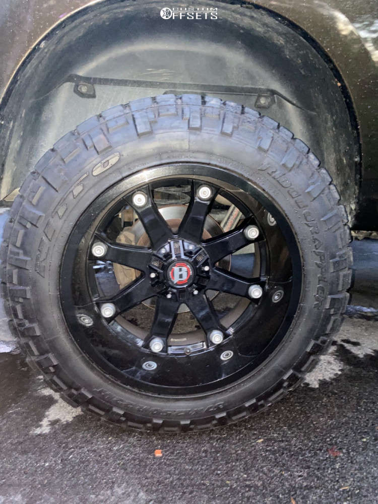 2014 Ram 1500 with 22x12 -44 Ballistic Catapult and 37/12.5R22 Nitto Ridge Grappler and ...