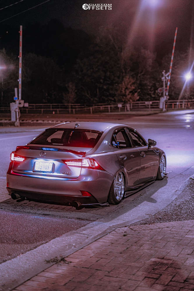 2015 Lexus IS250 with 18x9 32 Leon Hardiritt Ordens and 225/40R18 Toyo ...