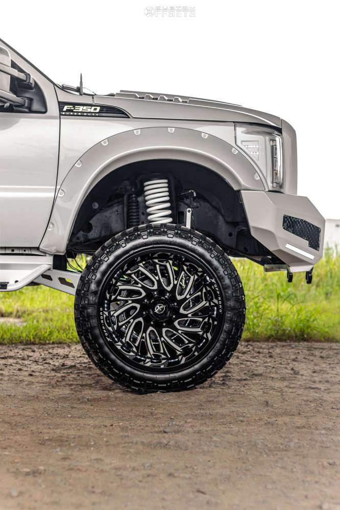 2015 Ford F-350 Super Duty with 26x14 -72 XF Offroad Xf-207 and 40/15 ...
