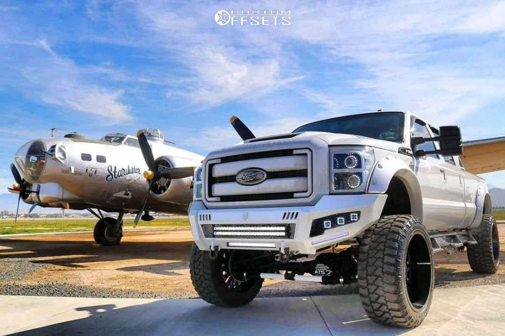 2015 Ford F-350 Super Duty with 26x14 -72 XF Offroad Xf-207 and 40/15 ...