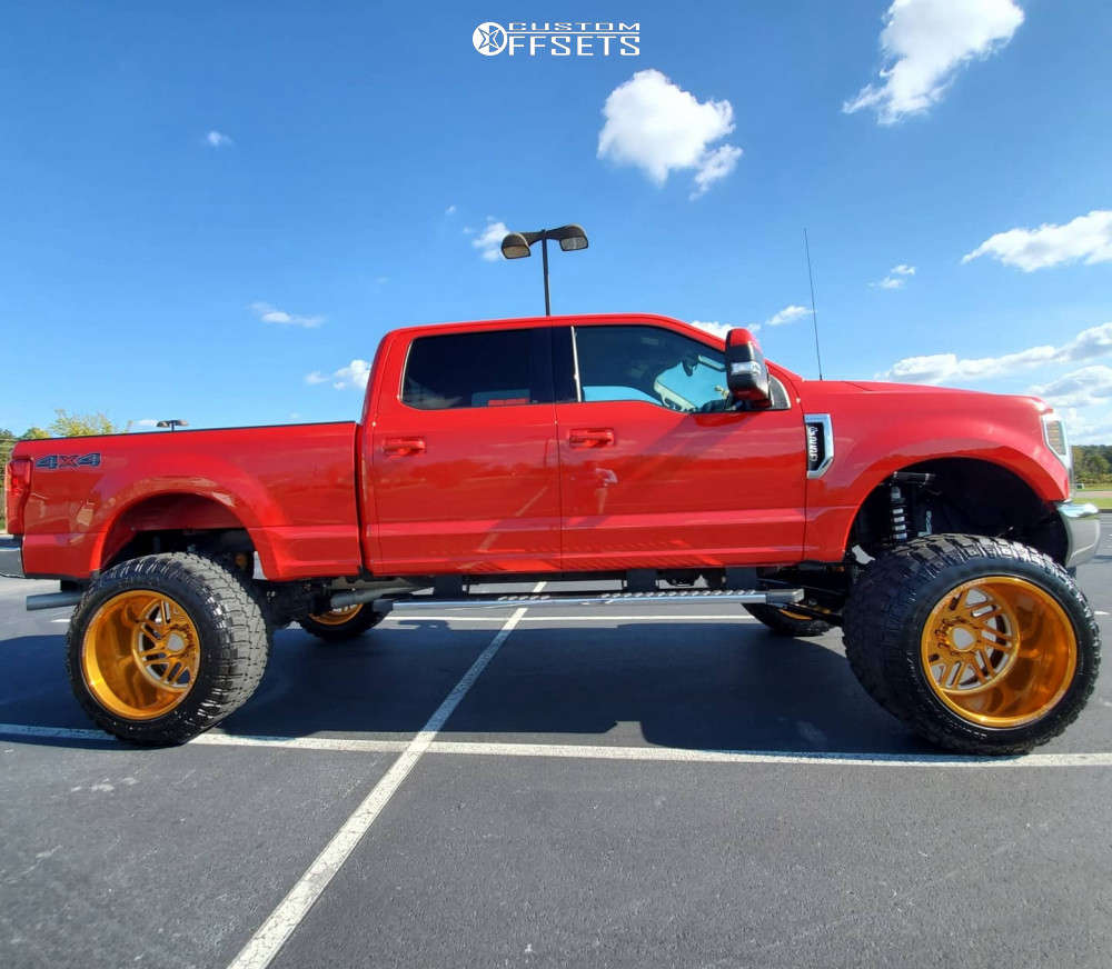 2019 Ford F-250 Super Duty with 24x16 -101 Specialty Forged Sf015 and ...