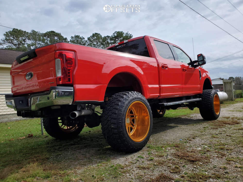 2019 Ford F-250 Super Duty with 24x16 -101 Specialty Forged Sf015 and ...