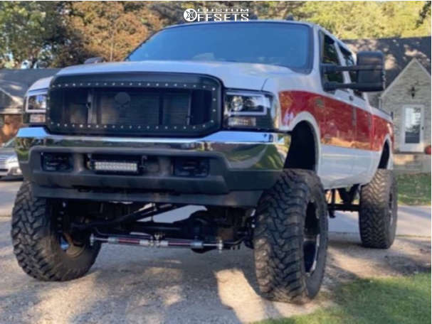 2004 Ford F-350 Super Duty with 20x12 -44 TIS 544 and 38/13.5R20 Toyo ...