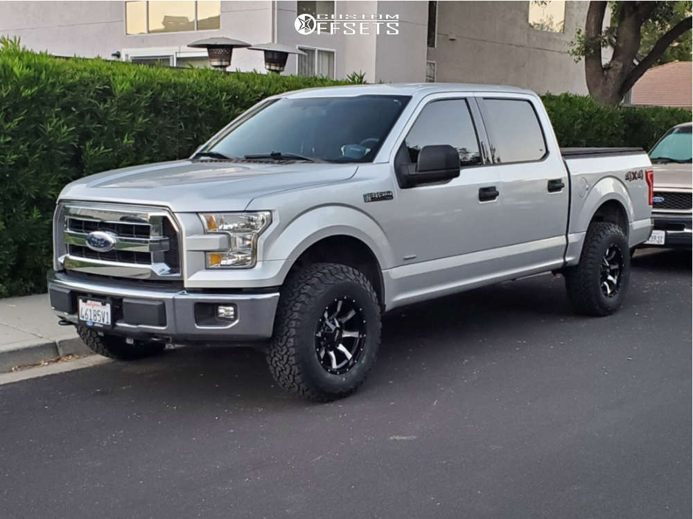 2015 Ford F-150 with 17x9 -12 Moto Metal Mo970 and 285/70R17 BFGoodrich ...