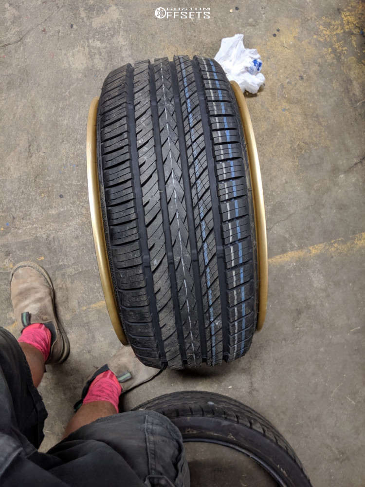 1998 Audi A4 Quattro with 18x9.5 35 JNC Jnc010 and 205/35R18 Achilles ...