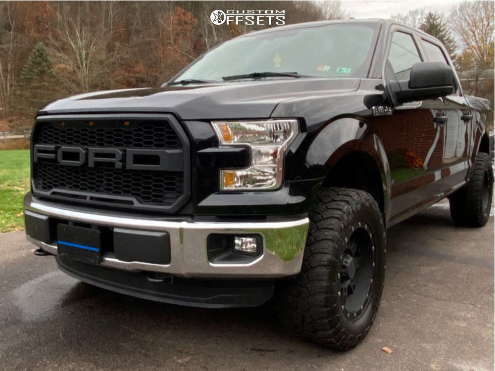 2016 Ford F-150 with 18x9 -0 Pro Comp 31 and 33/12.5R18 General Grabber ...