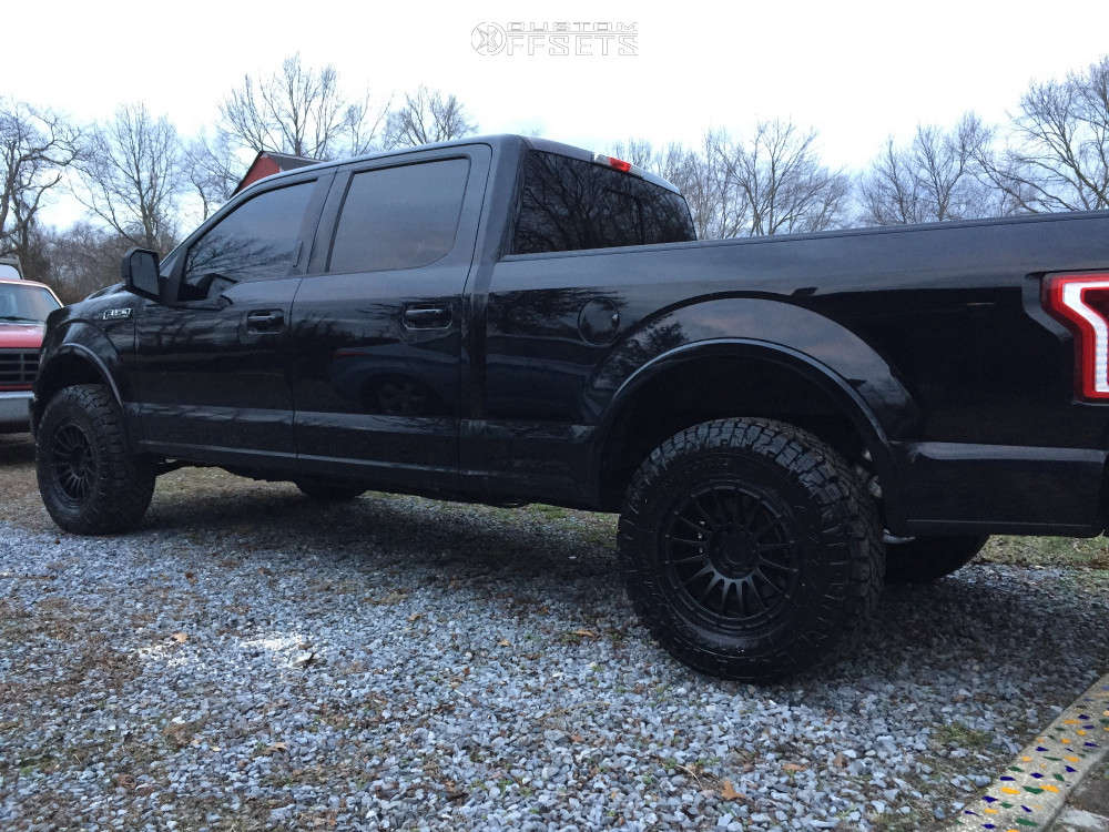 2017 Ford F-150 with 18x9 18 Method Mr314 and 295/70R18 Nitto Ridge ...
