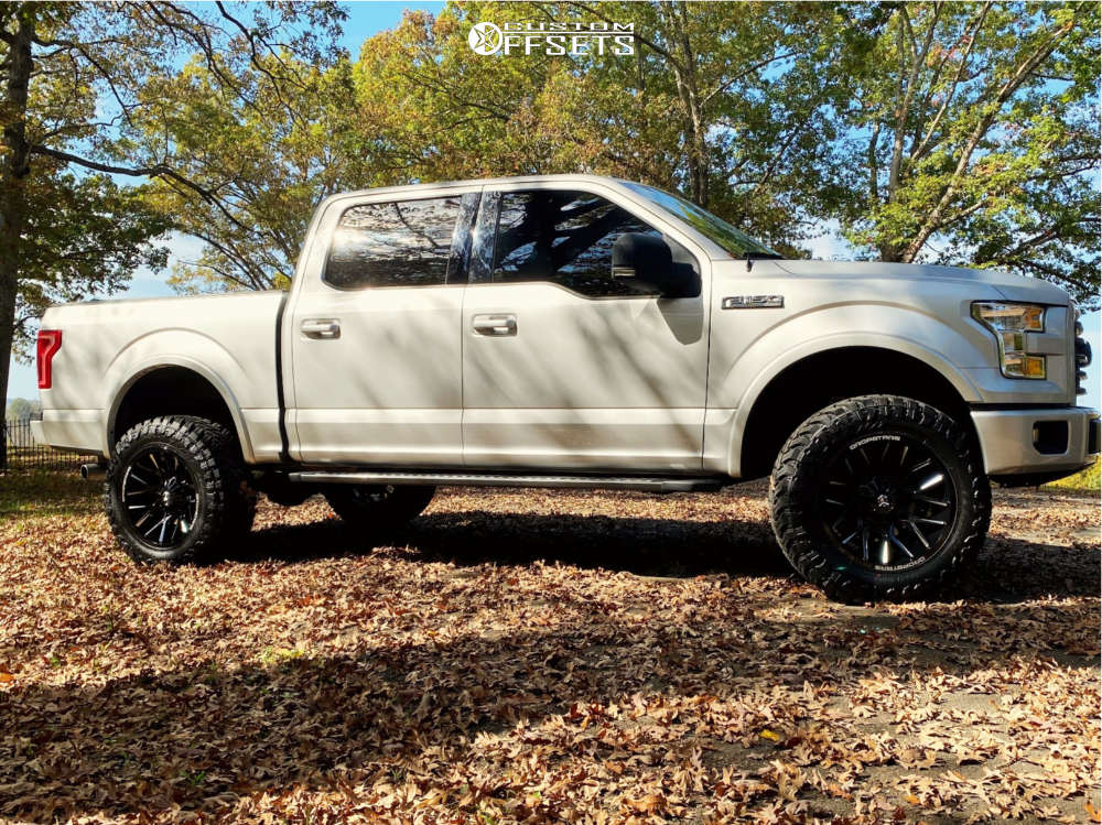 2015 Ford F-150 with 20x10 -25 Dropstars 654bm and 35/12.5R20 Atturo ...
