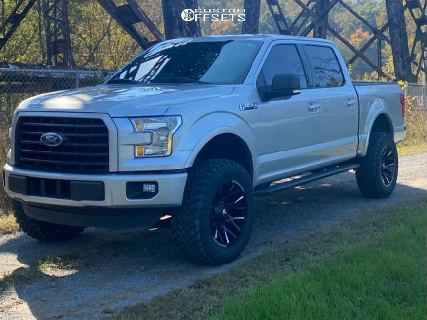2015 Ford F-150 with 20x10 -25 Dropstars 654bm and 35/12.5R20 Atturo ...