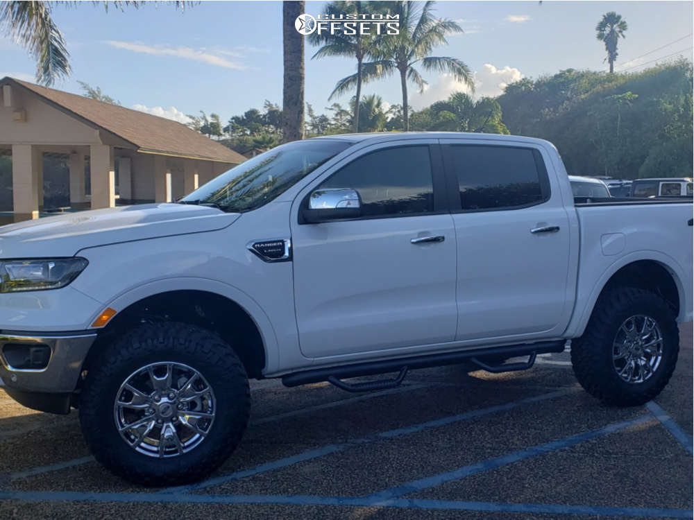 2019 Ford Ranger with 18x10 0 Monster Offroad M06 and 33/12.5R18 Nitto ...