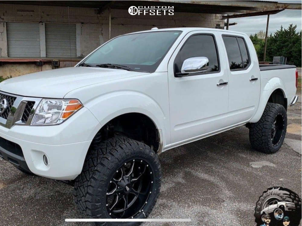 2017 Nissan Frontier with 20x10 -24 Moto Metal Mo970 and 33/12.5R20 ...